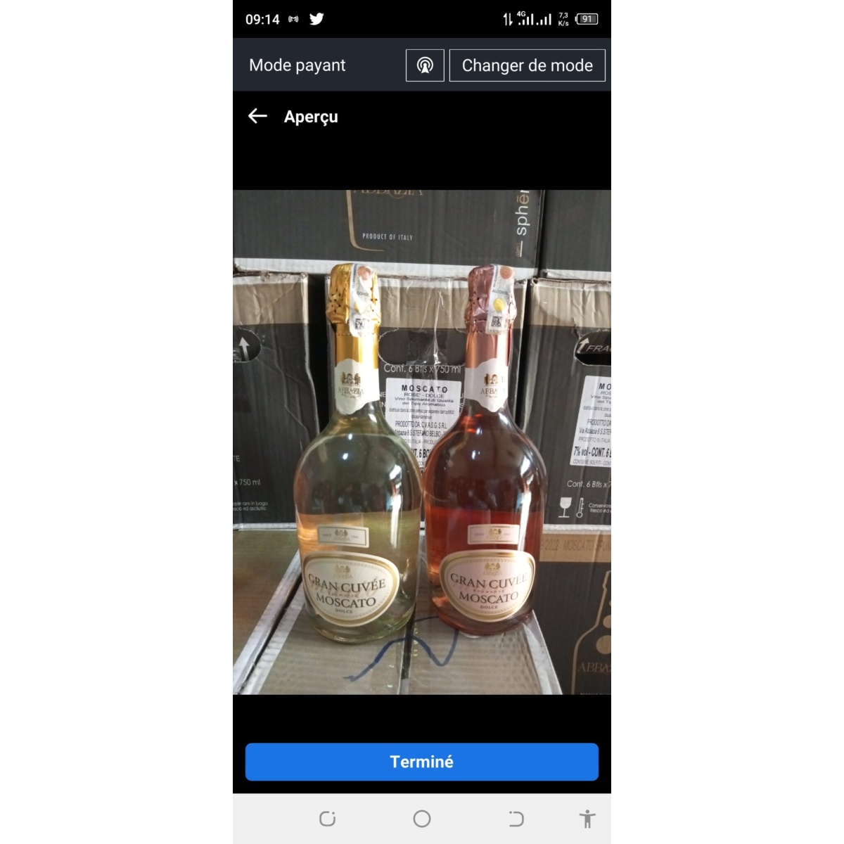 Acheter et Commander Moscato Grand cuvée à vendre au Cameroun | Douala ...